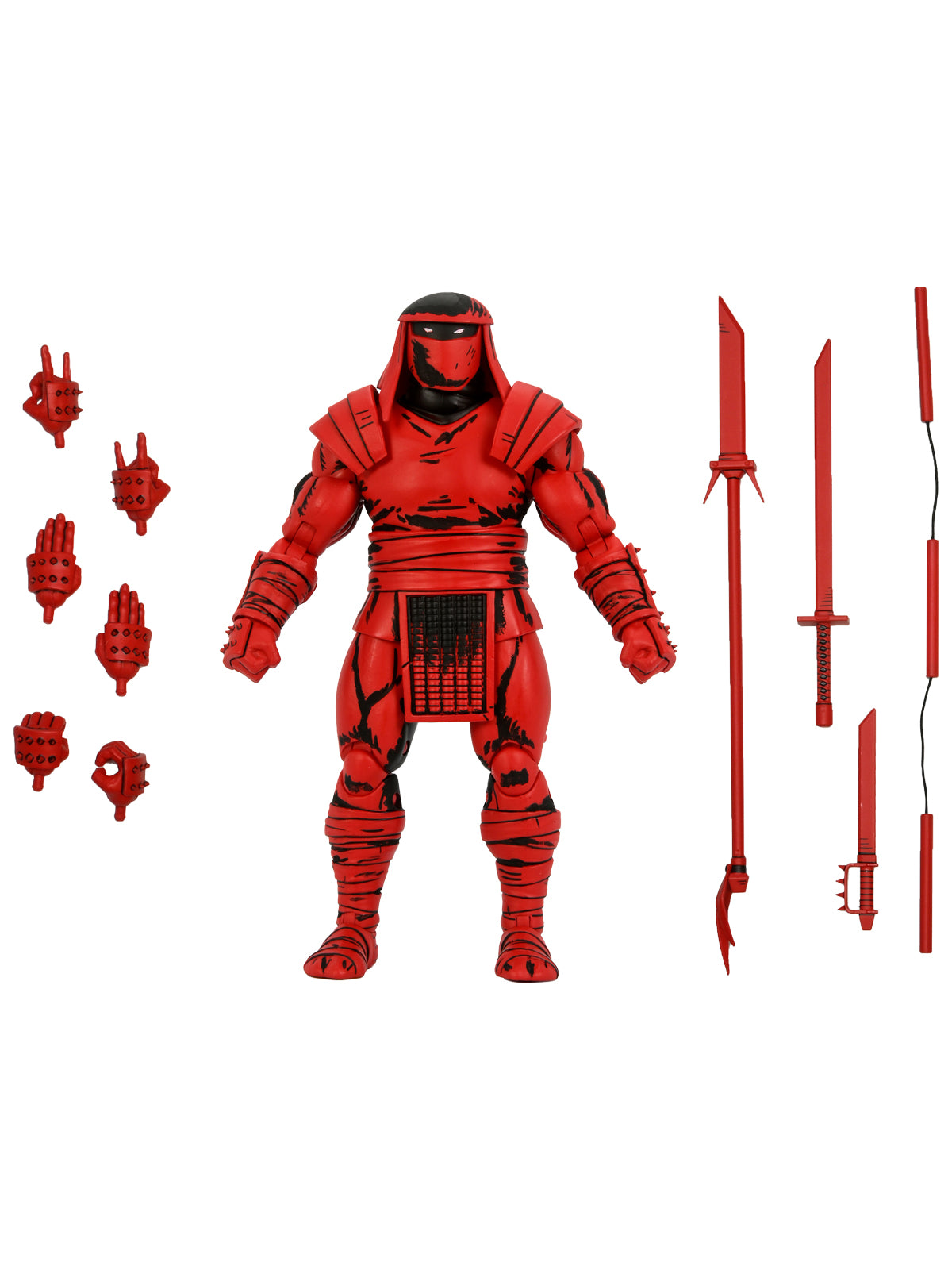 Tmnt Red And Black Foot Assassin (mirage Comics) 7 Scale Action Figure